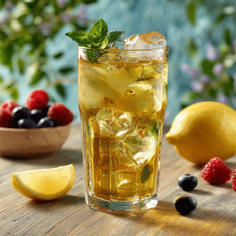 Iced Green Tea Recipe: 5 Easy Variations for Refreshing Summer Drinks