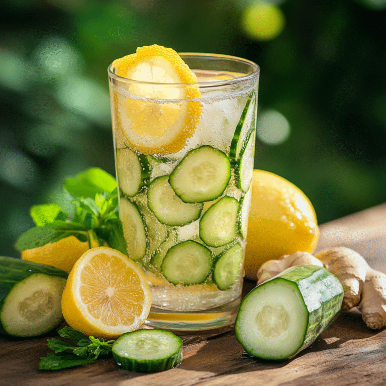 5 Powerful Reasons Lemon Ginger Cucumber Water Helps with Weight Loss
